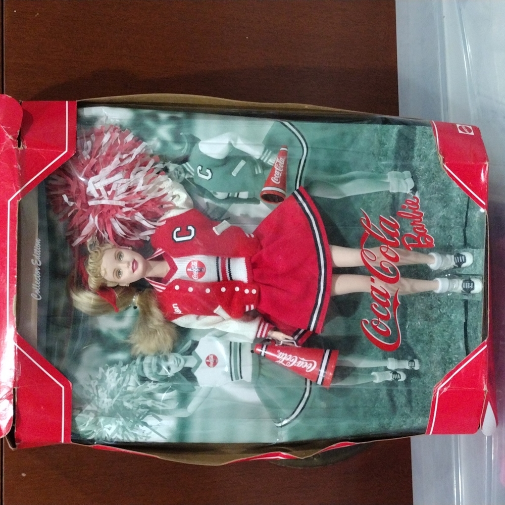 Barbie Coca Cola Vintage 2000 Cheerleader - Gem